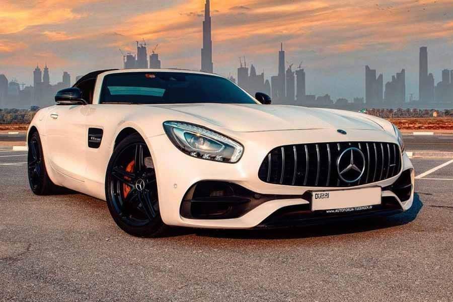 Mercedes-Benz S500 Cabrio rent Dubai - Luxury Car rental Dubai